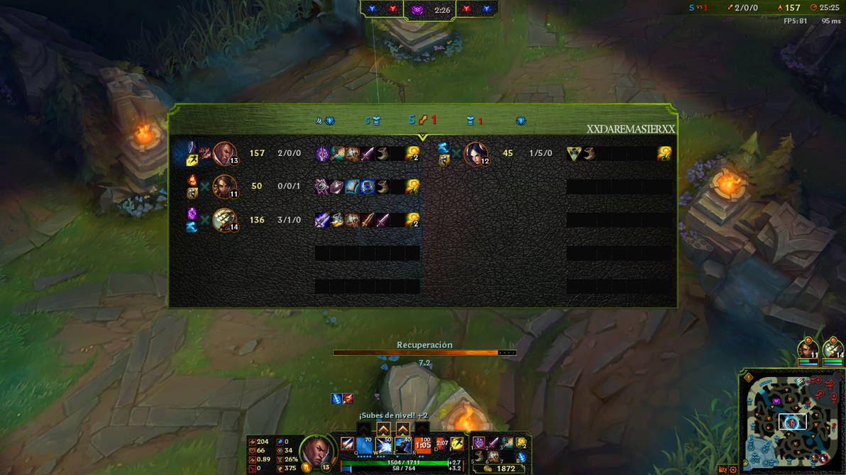 S117 HUD - League of Legends by XxDarEMasteRxX on DeviantArt