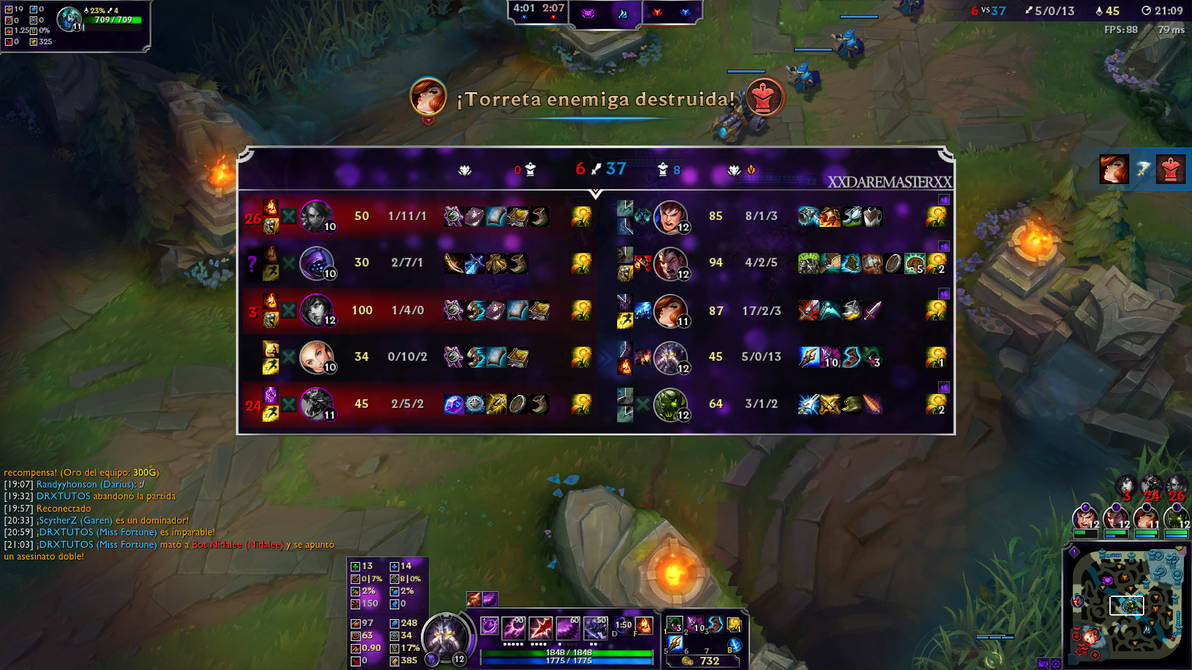 Purple HUD - League of Legends by XxDarEMasteRxX on DeviantArt