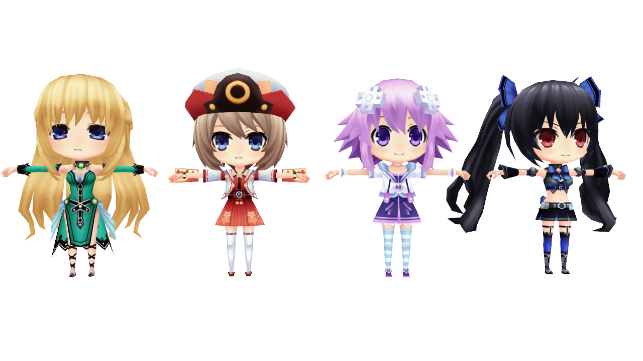 (MMD DL) HD Noire - mini CPU by kirliateam on DeviantArt