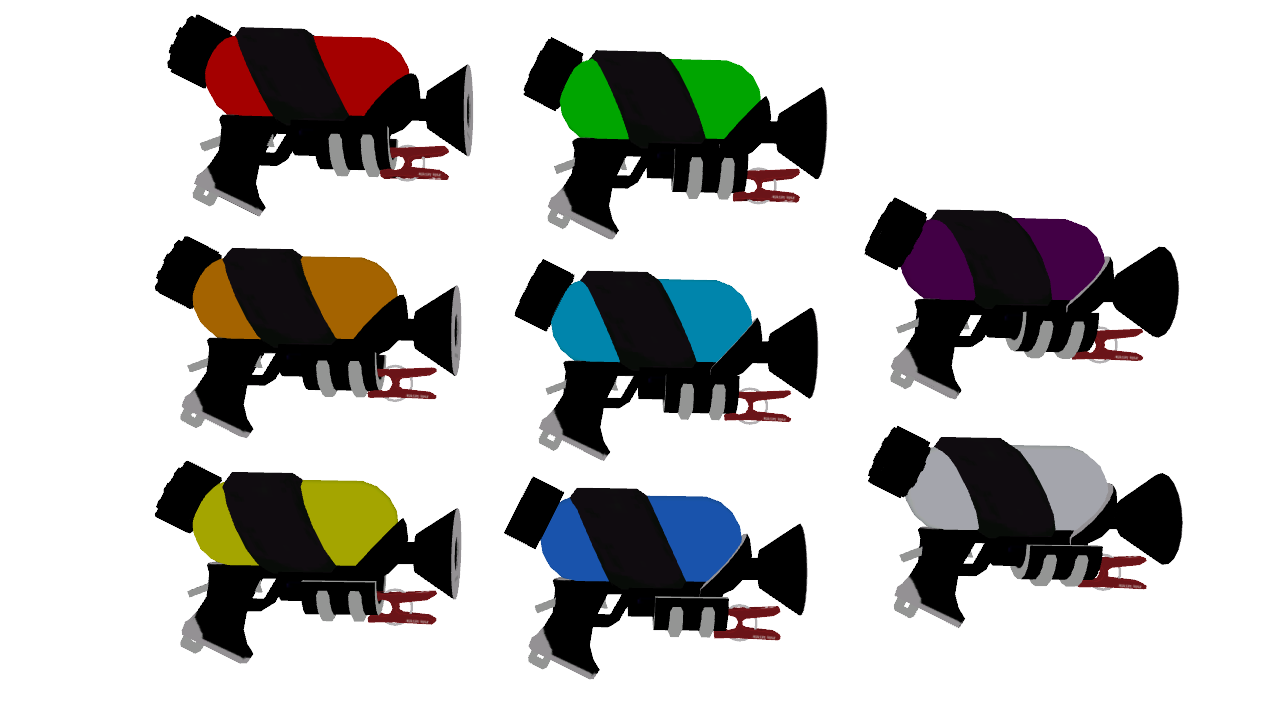 (MMD DL) Splatoon - Kensa Splattershot by kirliateam on DeviantArt