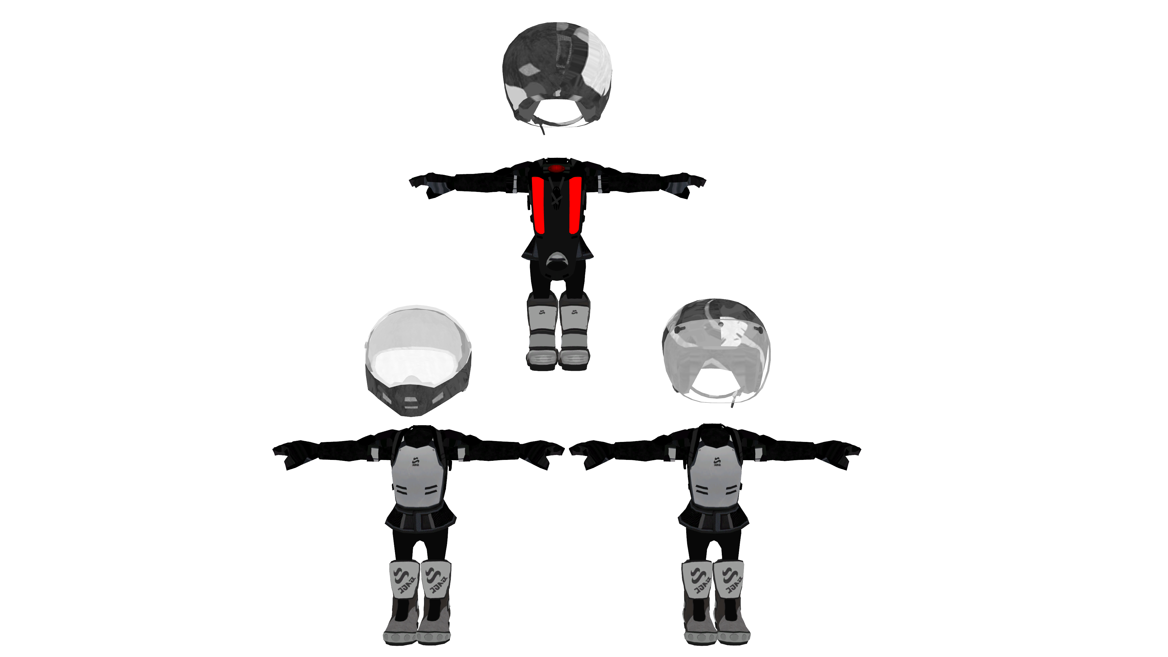 (MMD DL) Null Armor Set by kirliateam on DeviantArt