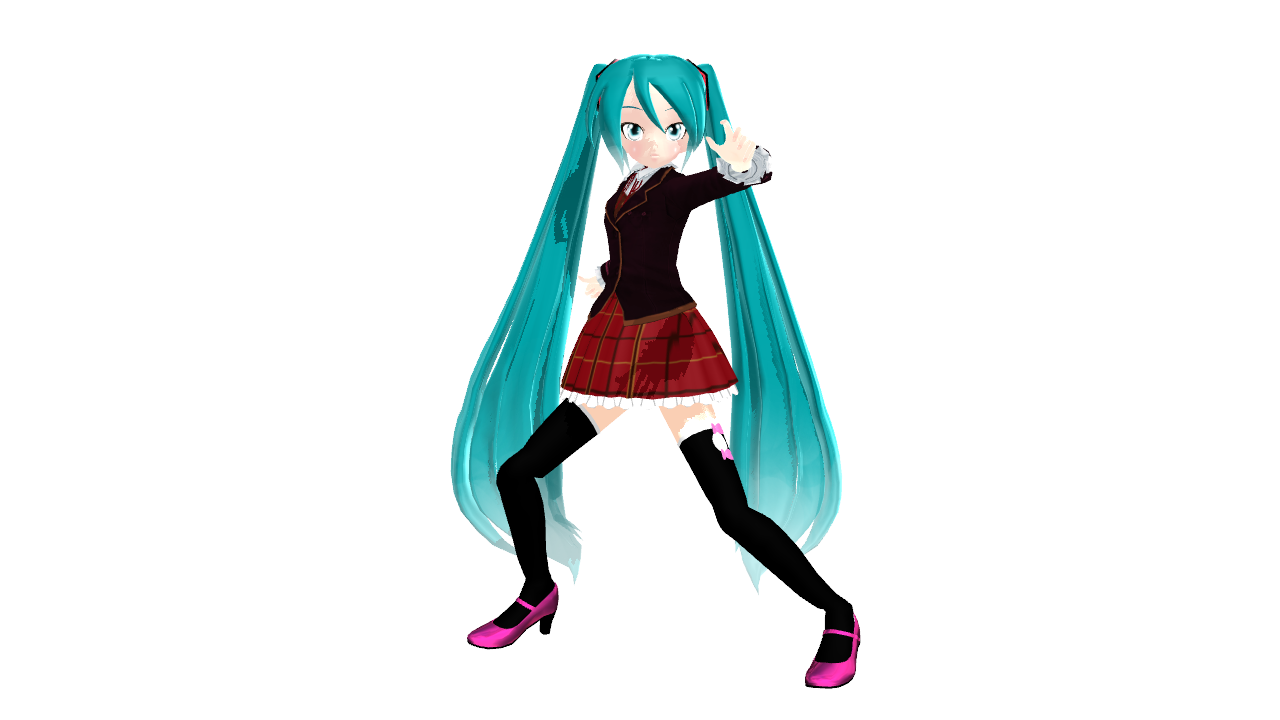 (MMD DL) Miku Hatsune School uniform v2 by kirliateam on DeviantArt