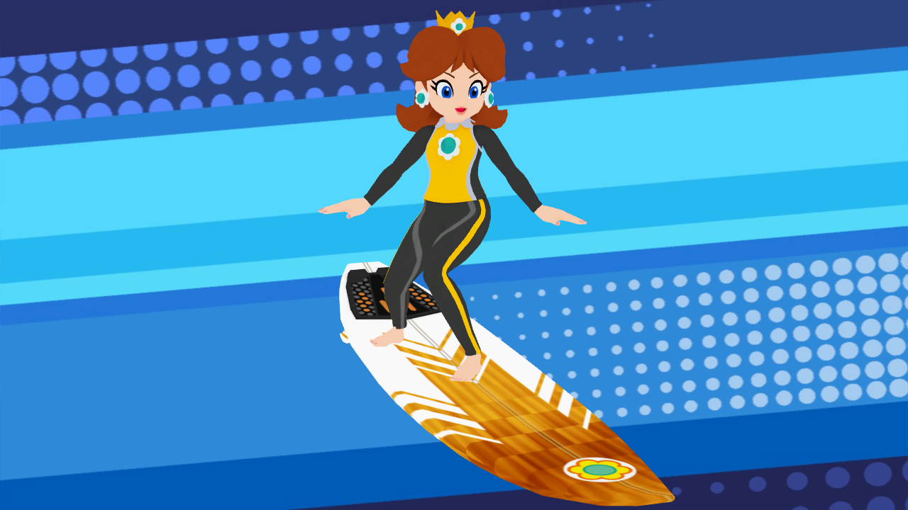 (MMD DL) Princess Daisy (Surfing) by kirliateam on DeviantArt