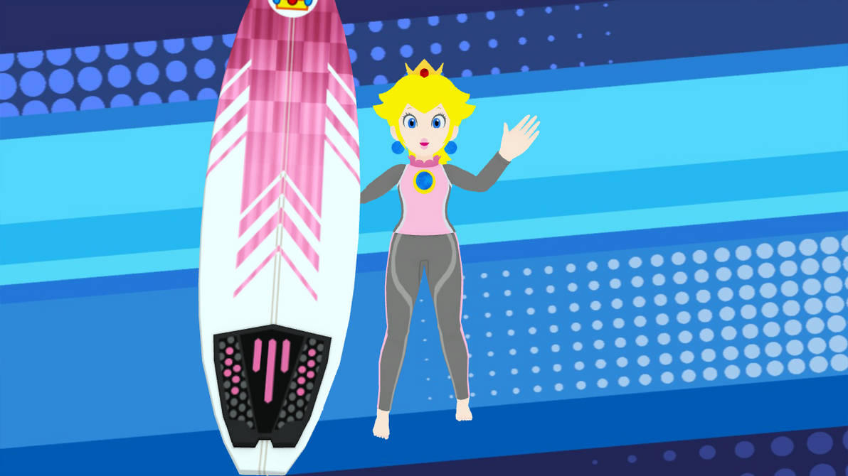 (MMD DL) Princess Peach (Surfing) by kirliateam on DeviantArt