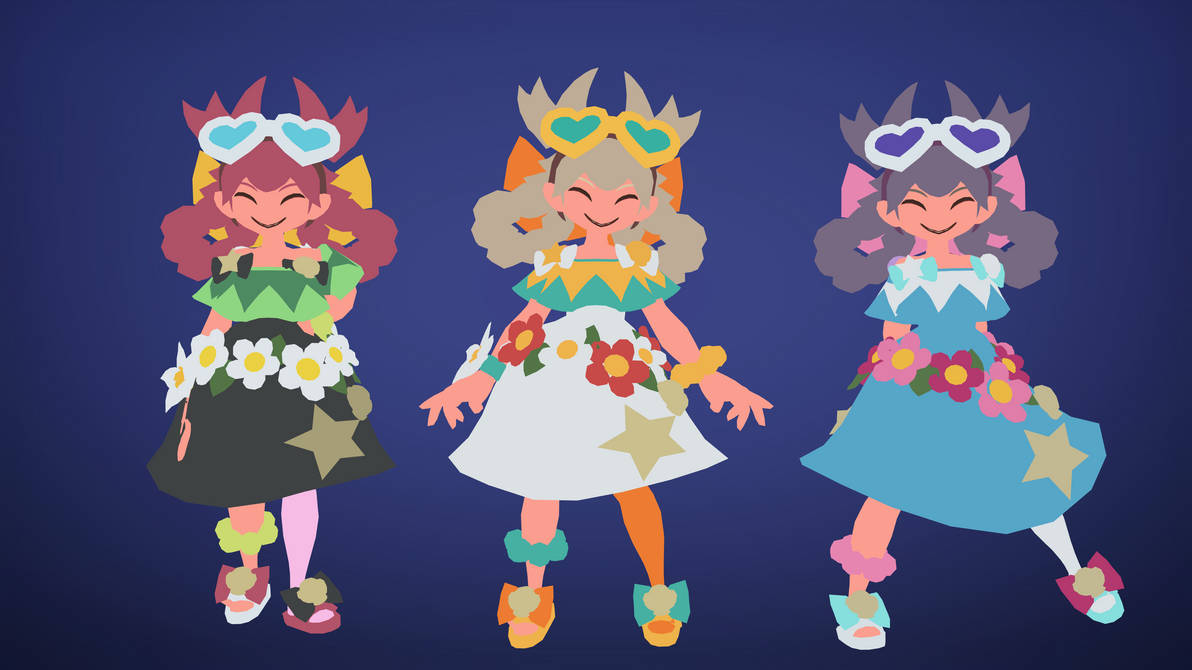 (MMD DL) Smash Legends - Flare Summer (fa) by kirliateam on DeviantArt