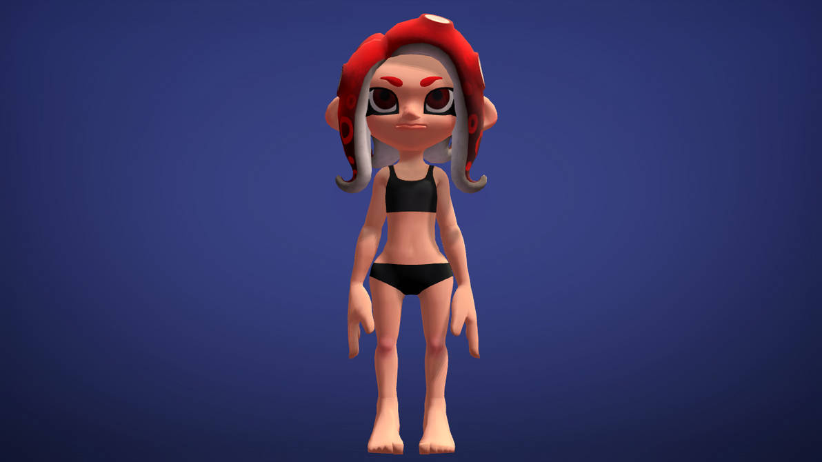 (MMD DL) Splatoon 3 - Octolings (girl) by kirliateam on DeviantArt