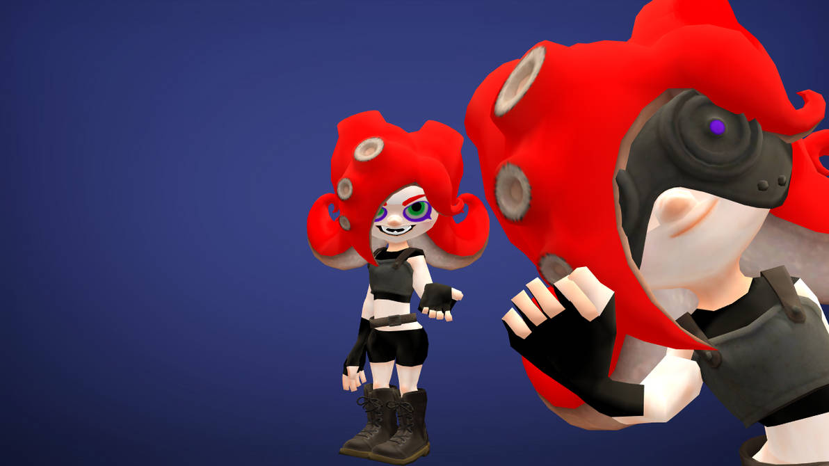 Mmd Dl Splatoon Octoling Wii U By Kirliateam On Deviantart