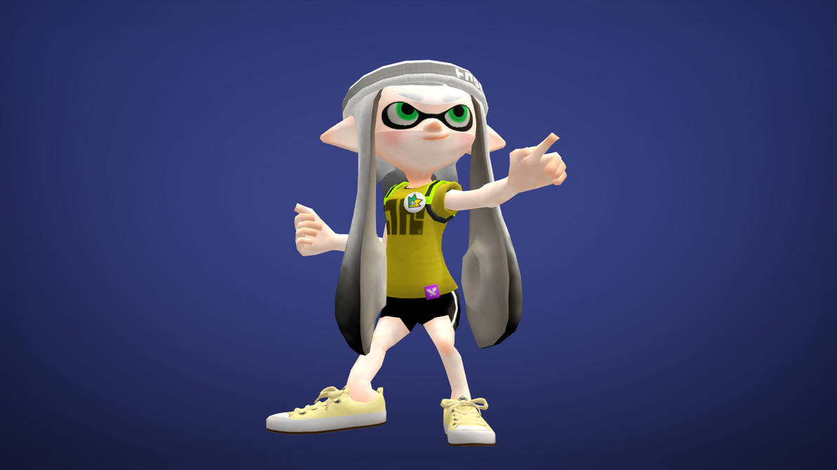 MMD DL Splatoon Inkling Girl Wii U By Kirliateam On DeviantArt