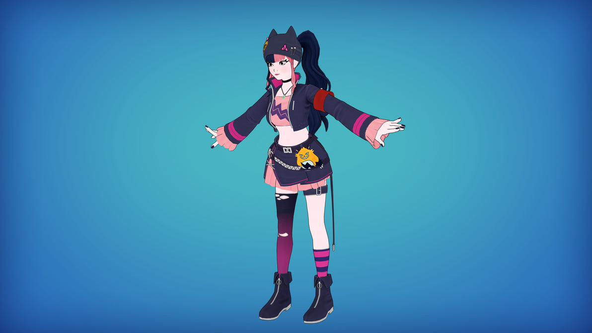 (MMD DL) Palworld - Zoe by kirliateam on DeviantArt