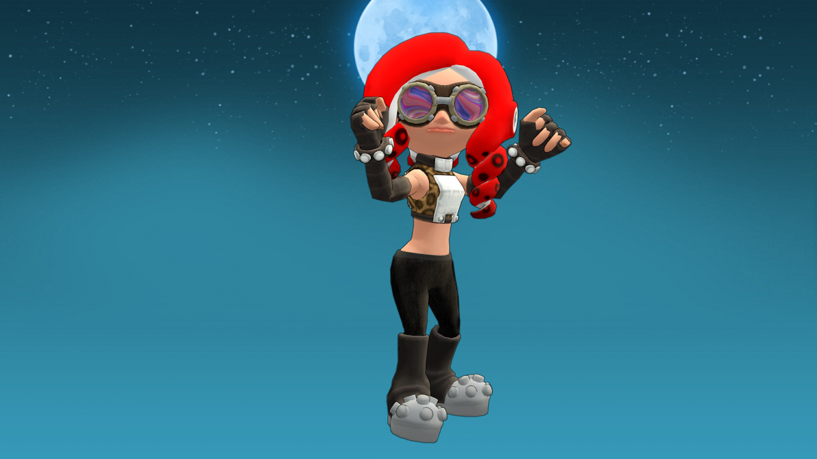 (MMD DL) Splatoon 3 - OctoGirl Fuzzy Gear by kirliateam on DeviantArt