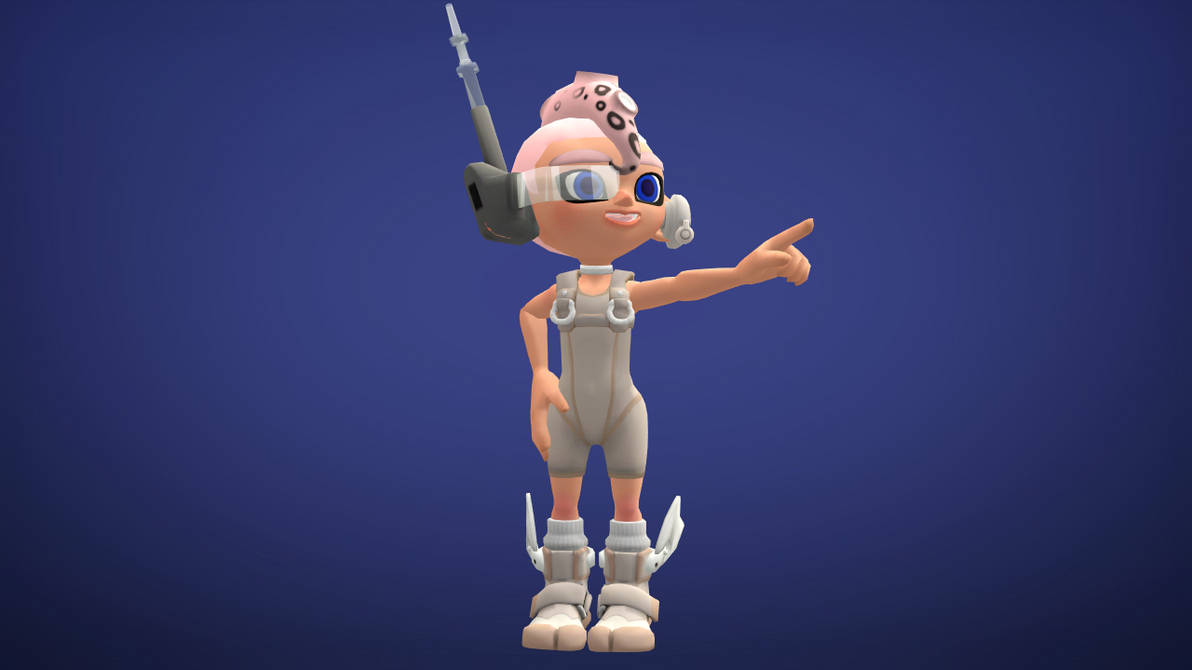 (MMD DL) Splatoon 3 - Octoboy Side Order Gear by kirliateam on DeviantArt