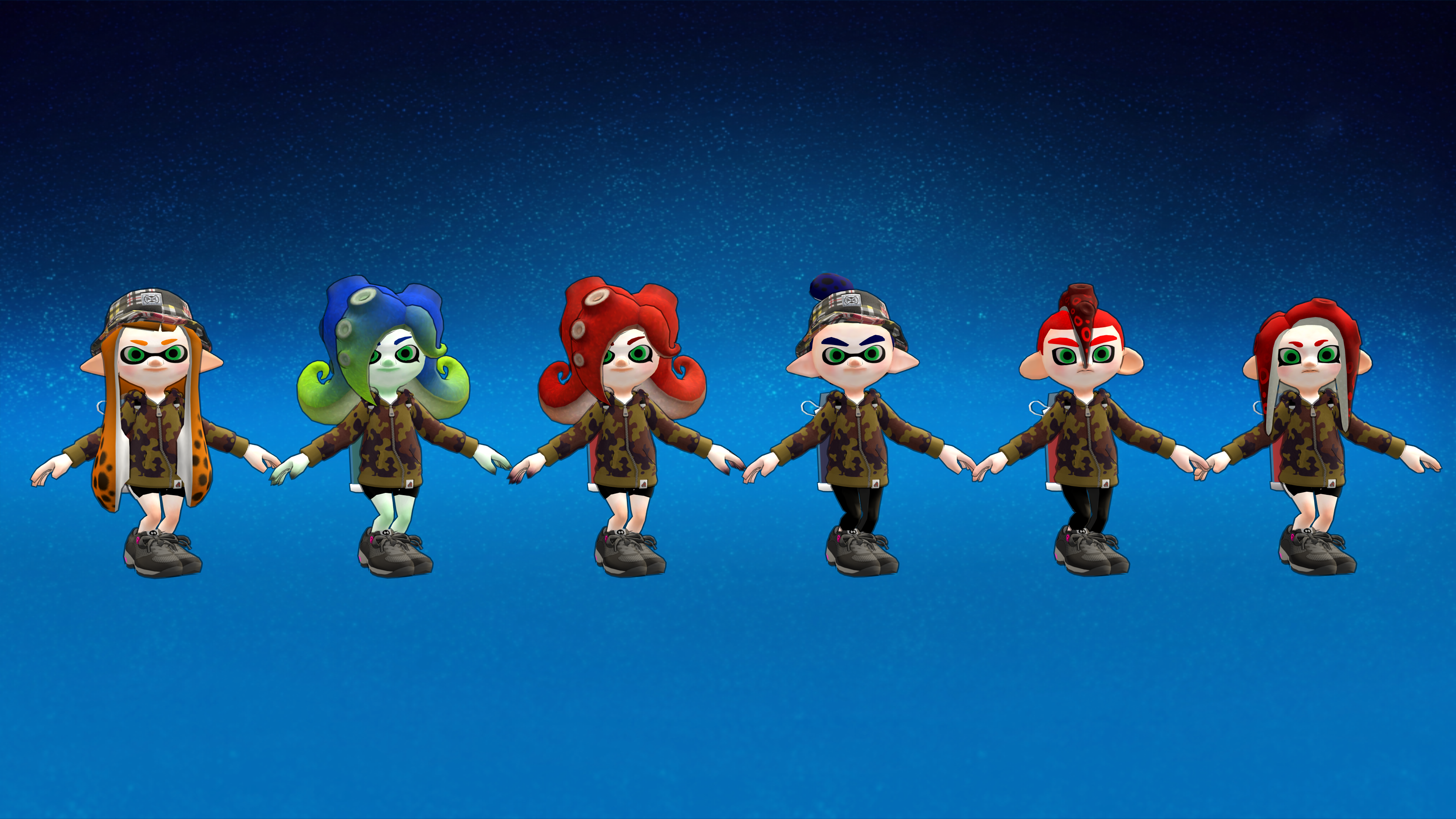 (MMD DL) Splatoon 2 - InkOcto Playble Pack by kirliateam on DeviantArt