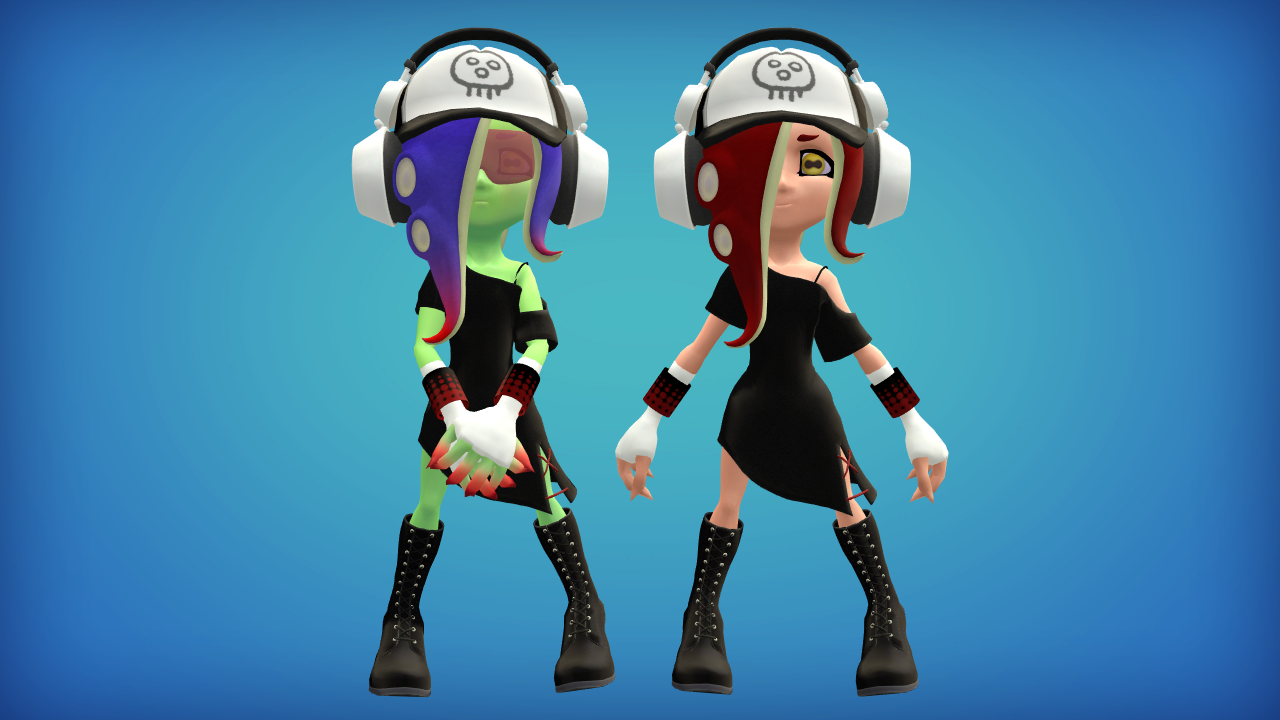 (MMD DL) Splatoon 3 - Dedf1sh(Acht) by kirliateam on DeviantArt