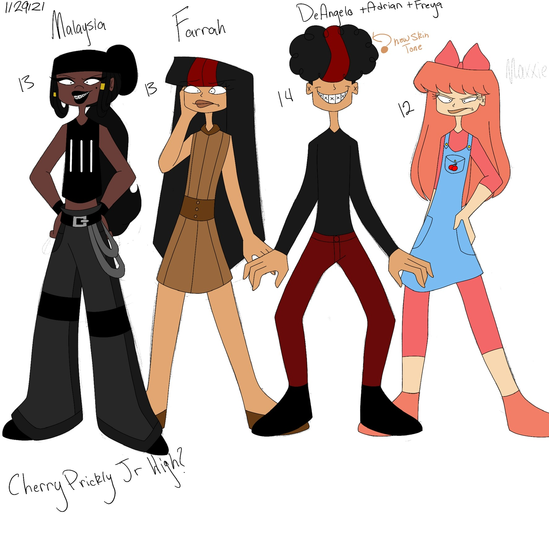 Cherry Prickly kids pt 1 by fruittyyarts on DeviantArt
