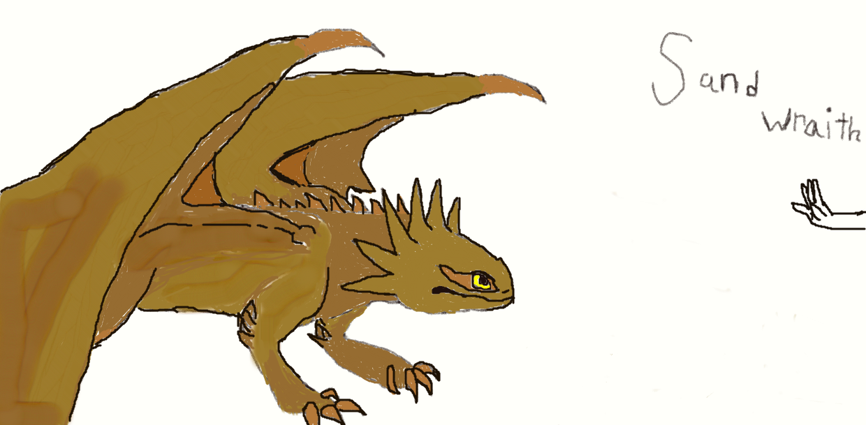 Sand Wraith dragon by jjsandlms1 on DeviantArt