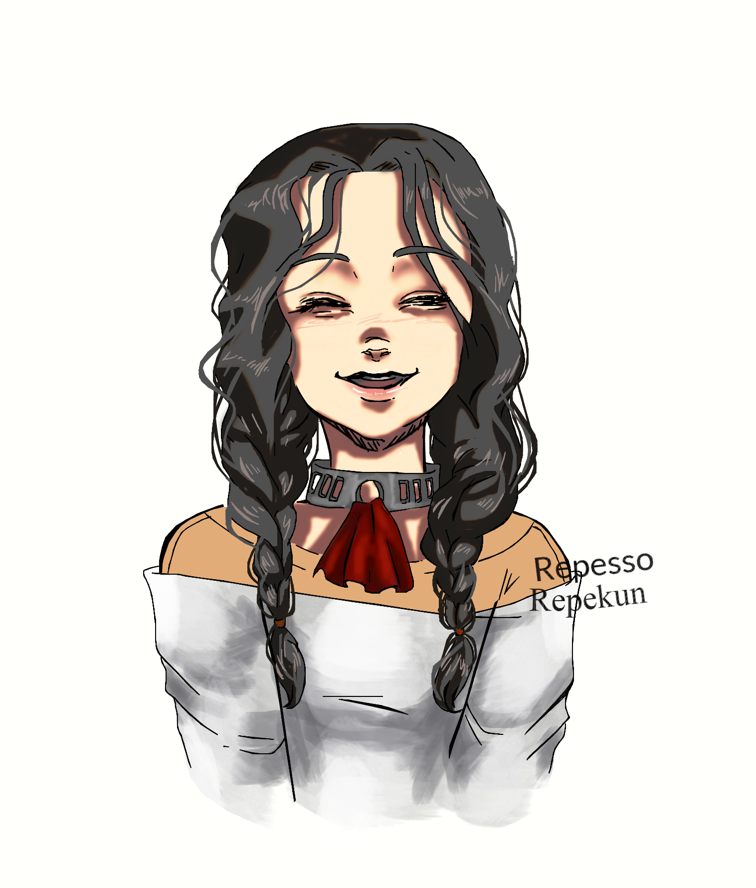 ReDrawing of Smile by Repesso on DeviantArt