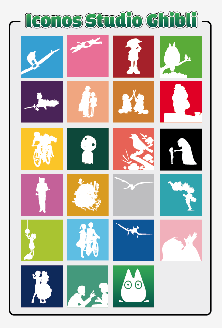 Studio Ghibli icons by StudioGhibliWeblog on DeviantArt