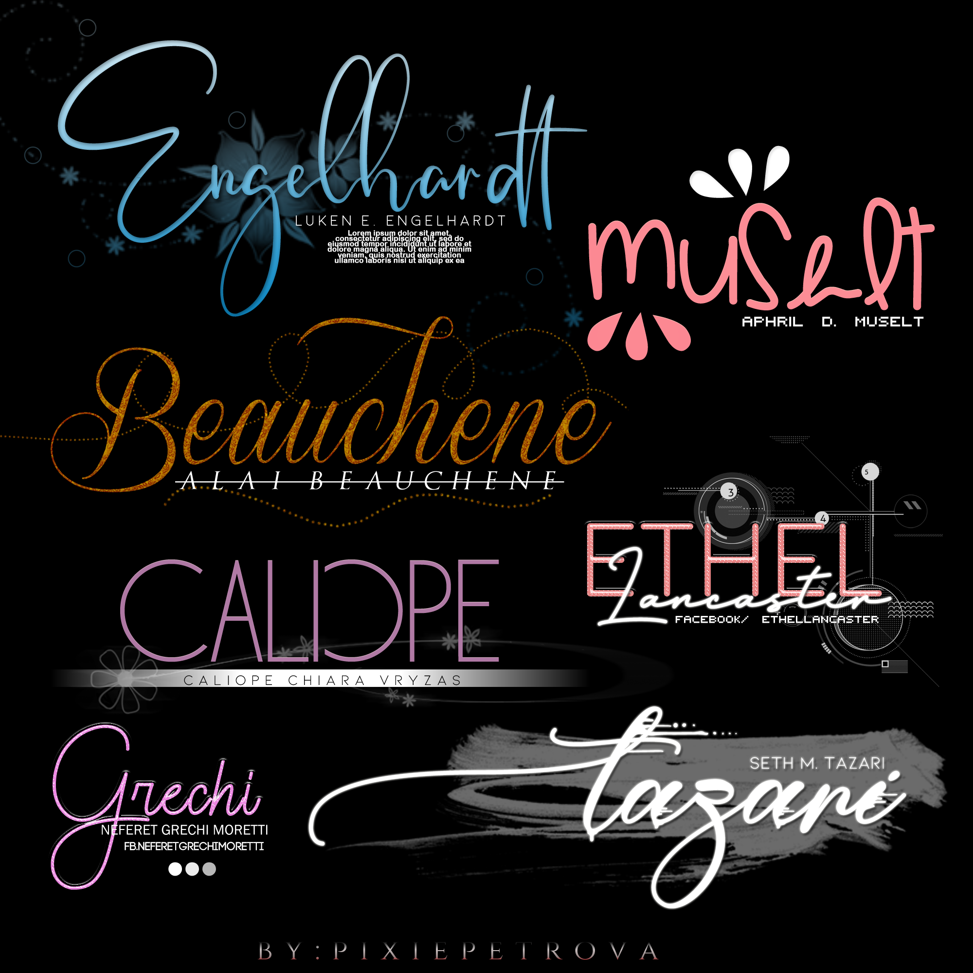 Nombres formato PSD junio by PixiePetrova7 on DeviantArt