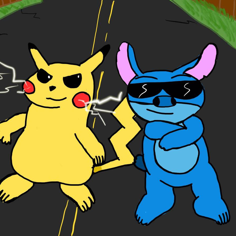 Stitch and Experiments Poke-Phenomenon by hamursh on DeviantArt