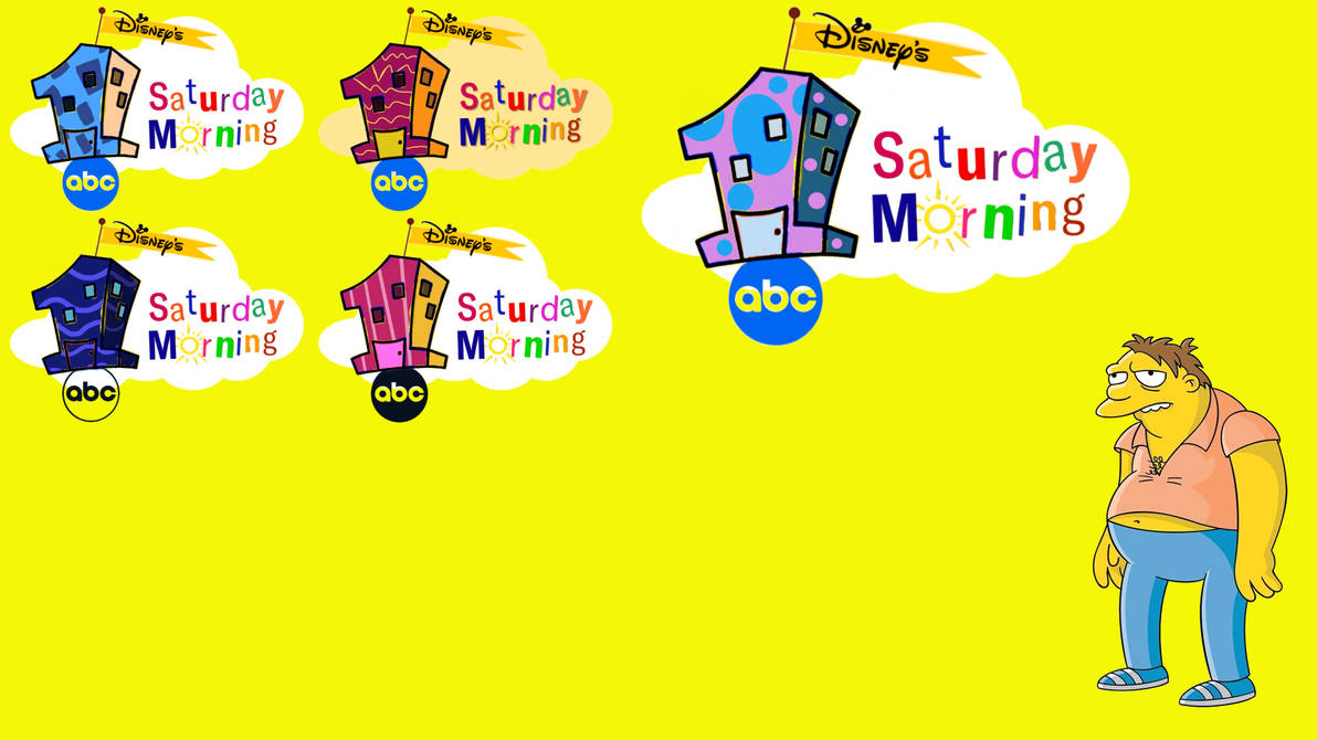 Barney Gumble hosts Disney's One Saturday Morning by hamursh on DeviantArt