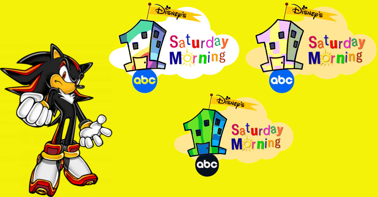 Shadow hosts Disney's One Saturday Morning by hamursh on DeviantArt