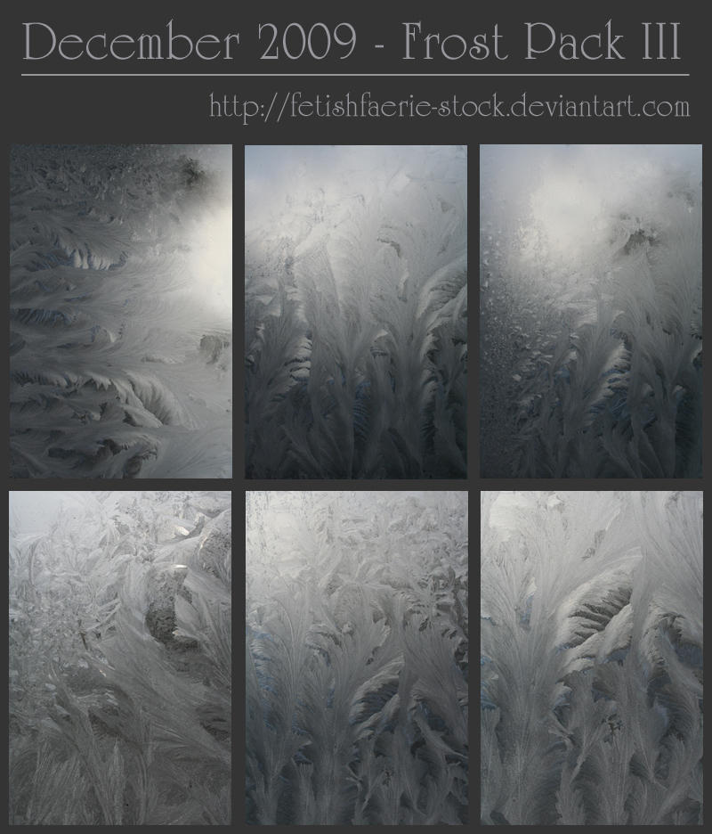 Dec 2009 Frost Pack III by fetishfaerie-stock on DeviantArt