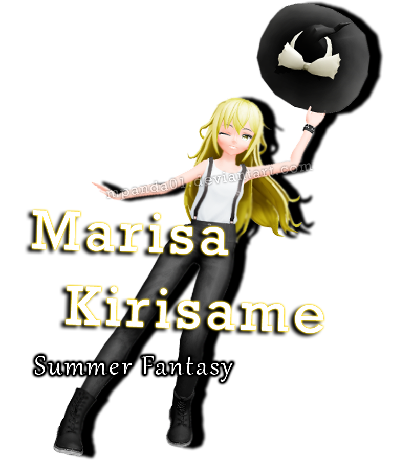 .:DL:. Marisa Kirisame ~ Summer Fantasy by MPanda01 on DeviantArt