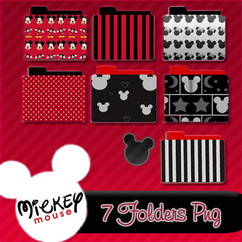 Mickey Folders by paparazziglaam on DeviantArt