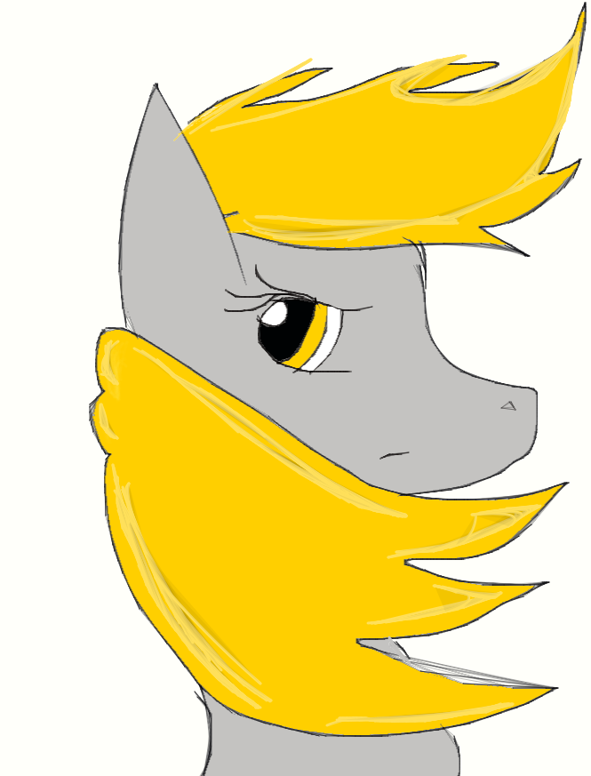 Angry Derpy by FaolanEternal on DeviantArt