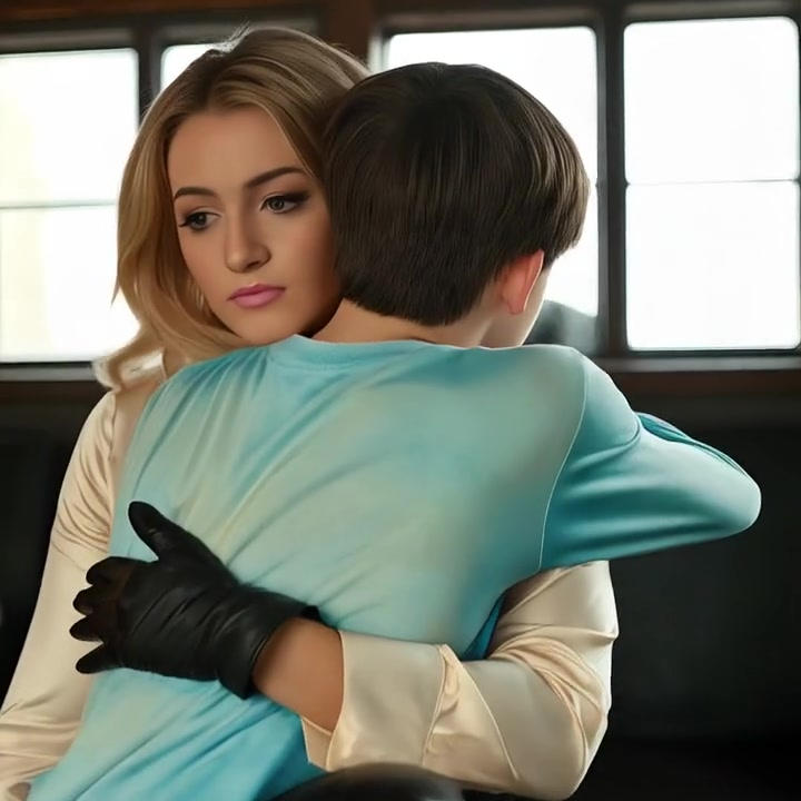 Agent Louise Comforts Child by Writer41 on DeviantArt