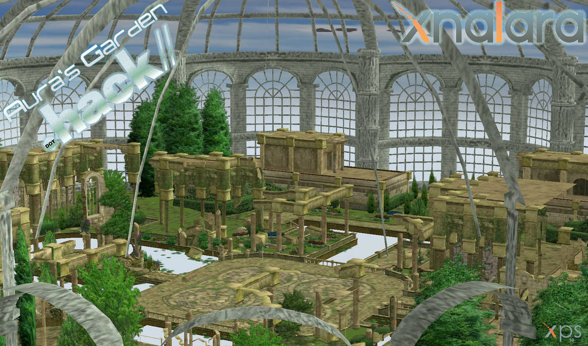 XNALara - .Hack//Versus - Aura's Garden Stage by DSX8 on DeviantArt
