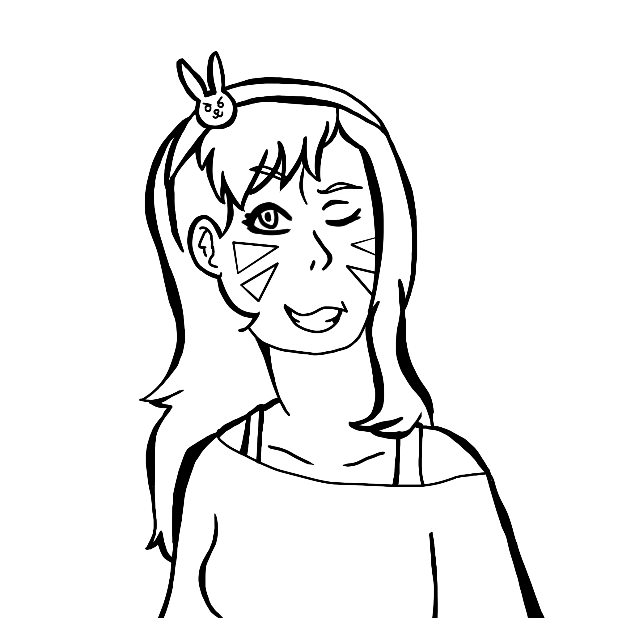 dva Lineart by vetgirl66 on DeviantArt