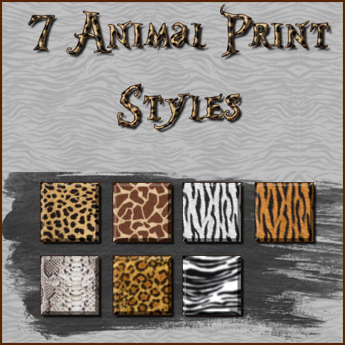 Animal Print Styles by JosmaJB on DeviantArt