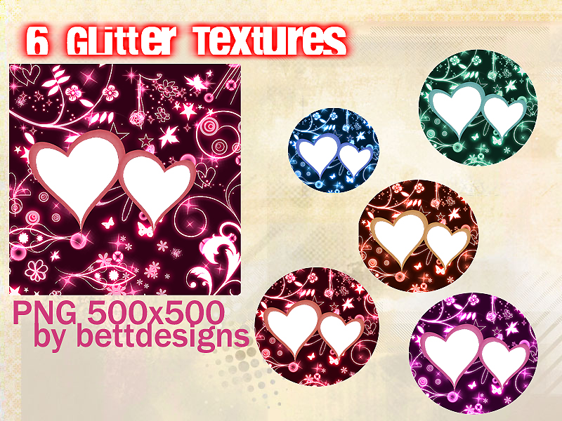 6 glitter textures by bettdesigns on DeviantArt