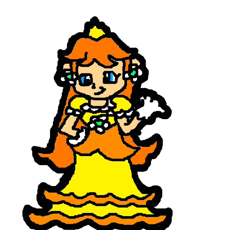 Daisy Mario Party 5 by PrinceMarioToadstool on DeviantArt