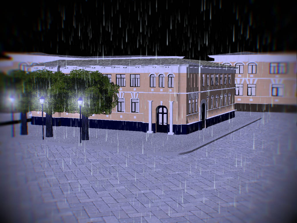 DL - Parisian Street - Stage for MMD [V2] by Clyriss on DeviantArt