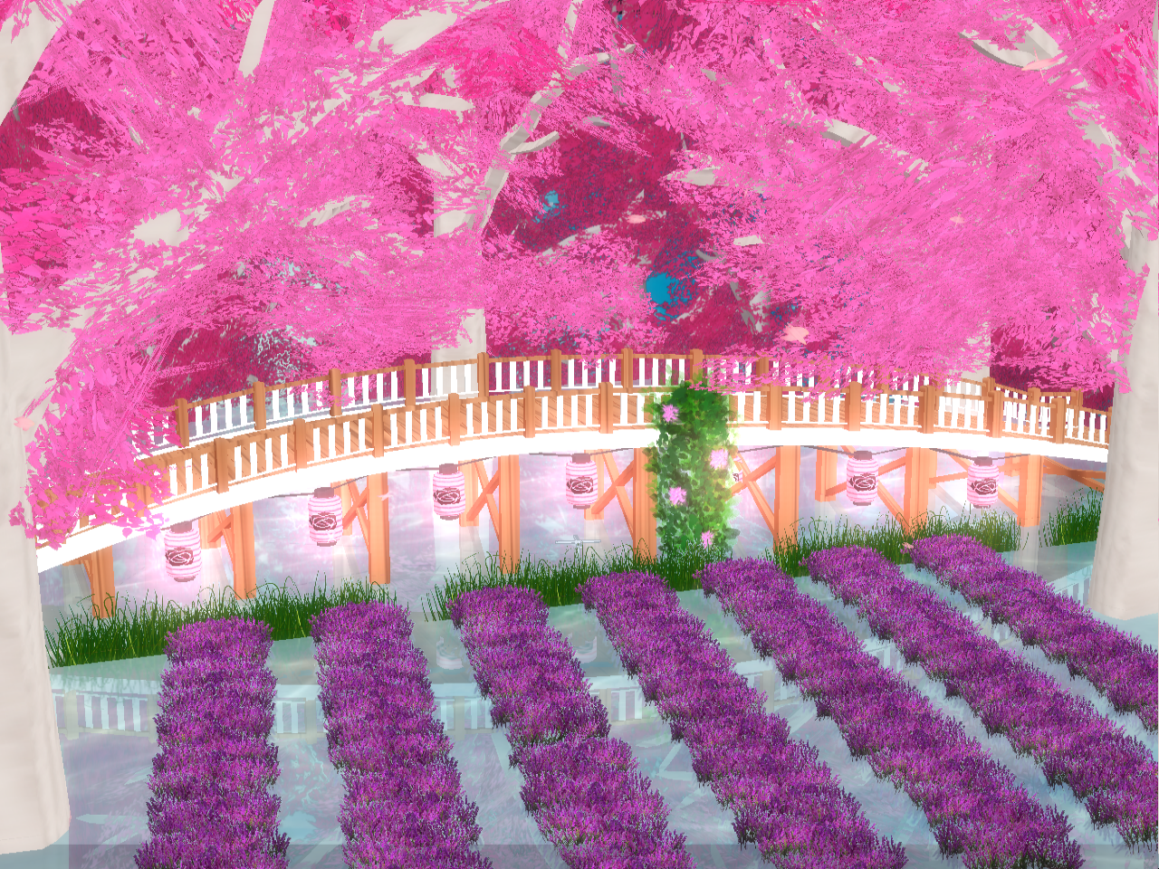 [DL] Sakura's Bridge - Stage for MMD by Clyriss on DeviantArt