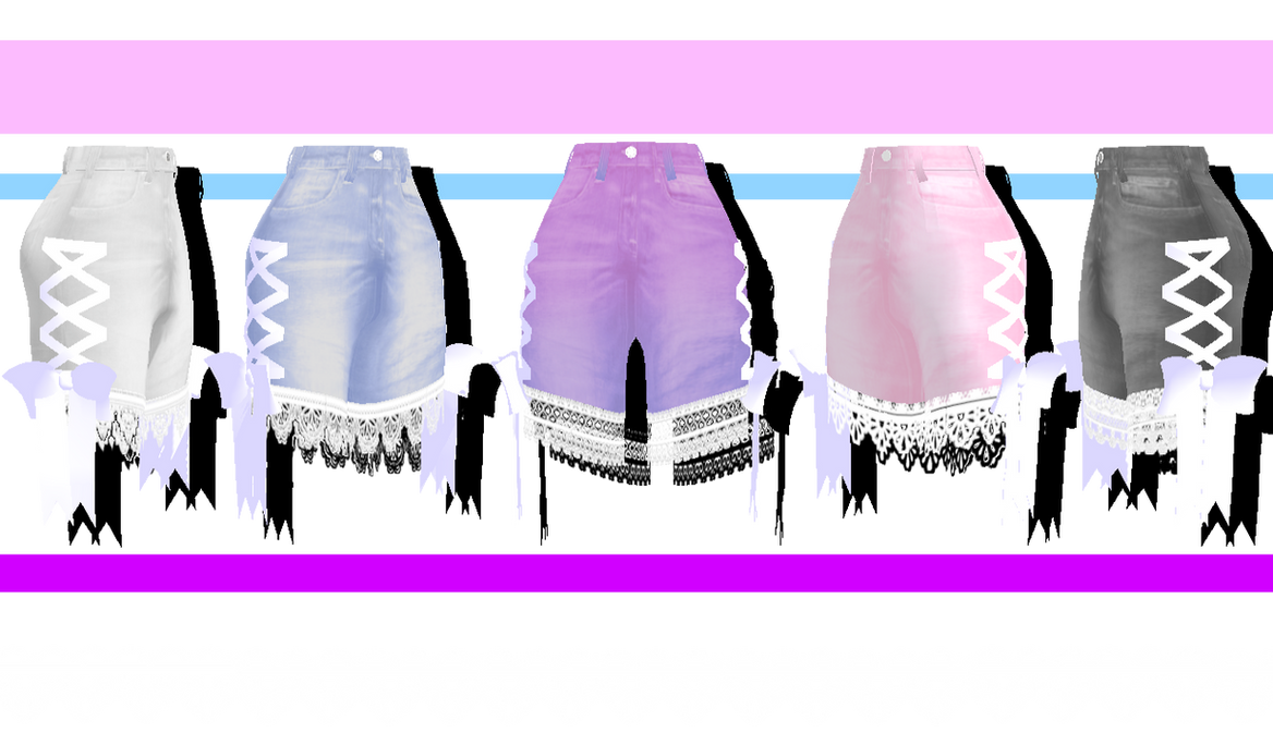 [DL] Shorts for MMD v2 by Clyriss on DeviantArt