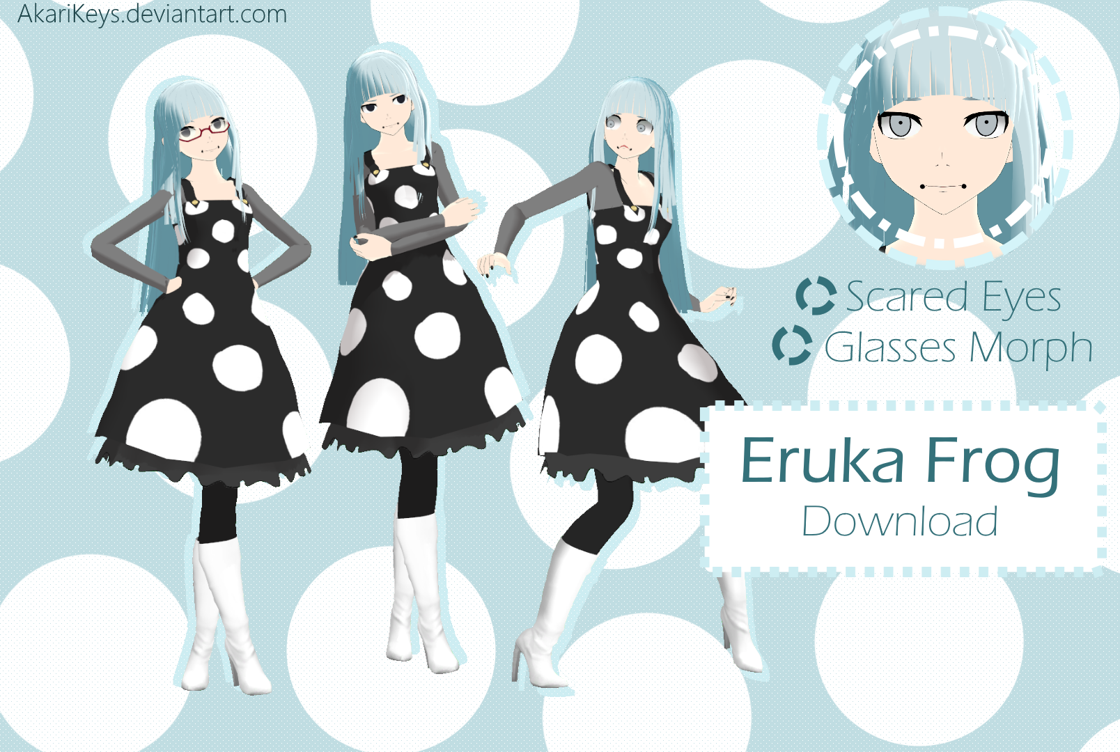 [MMD x SOULEATER] TDA Eruka Frog - DL by AkariKeys on DeviantArt