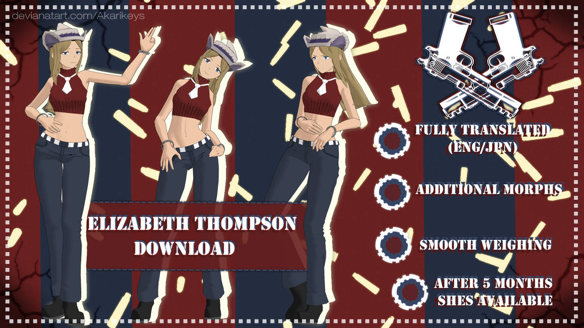 [MMD x SOUL EATER] TDA Elizabeth Thompson+DL by AkariKeys on DeviantArt