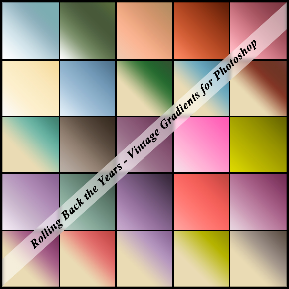 Rolling Back the Years Vintage Gradients by cazcastalla on DeviantArt