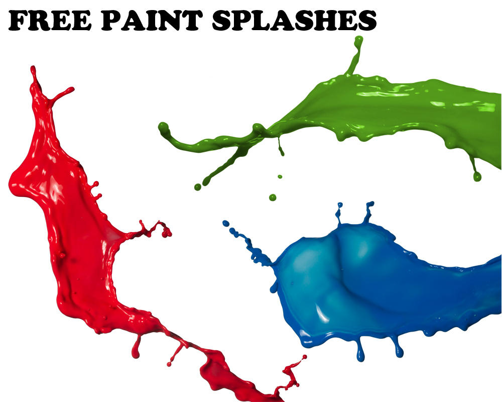 Free paint splashes by genotas on DeviantArt