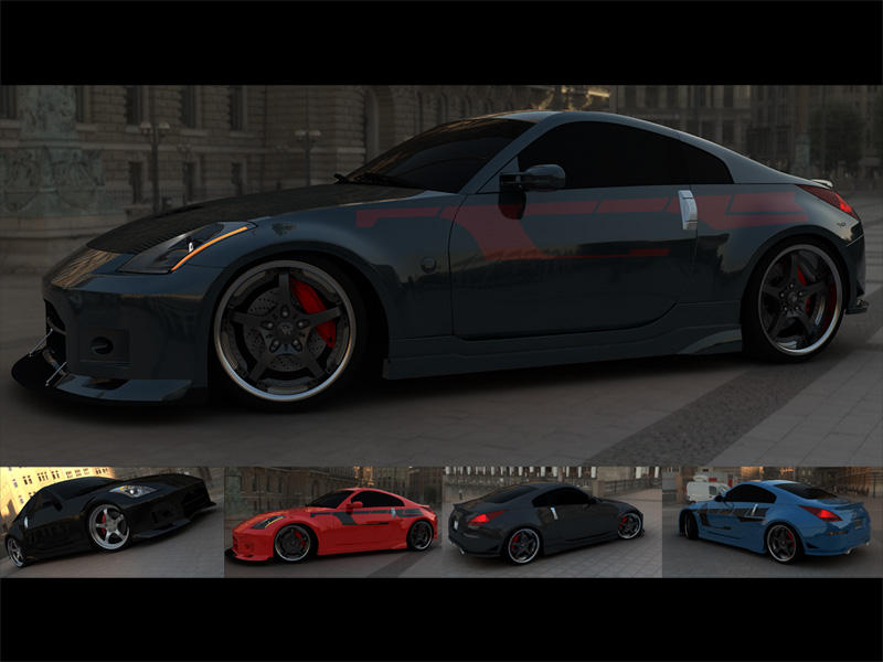 Nissan 350z Wallpaper by Rookie- on DeviantArt
