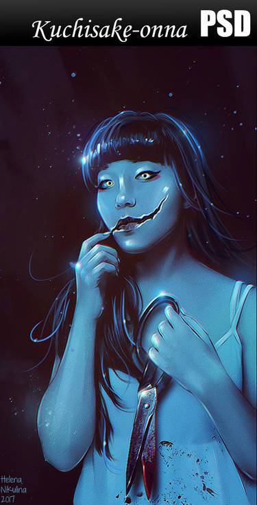 Kuchisake Onna By Nikulina Helena On Deviantart