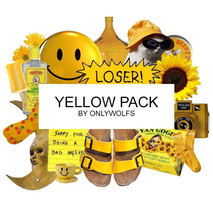 Yellow Pack / Pack Amarillo [Pack #29] by OnlyWolfs on DeviantArt