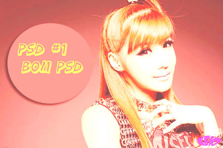 PSD #1 Bom Psd by yeollies on DeviantArt