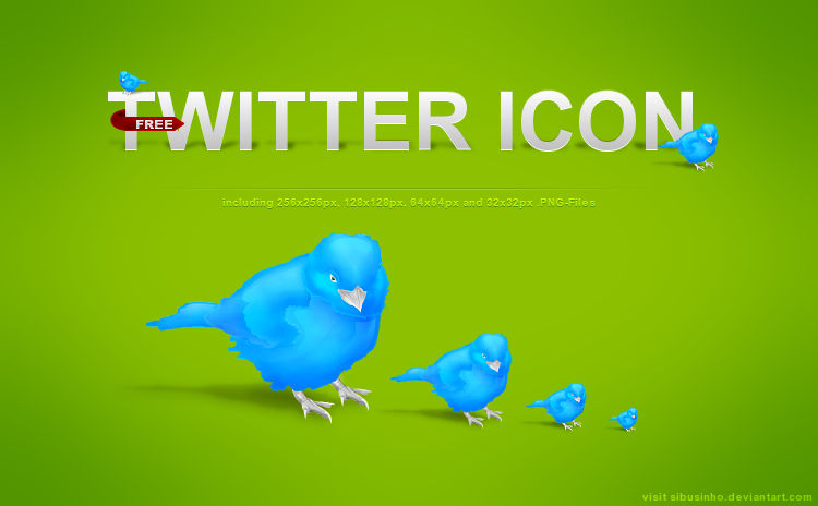 Twitter Icon by Sibusinho on DeviantArt
