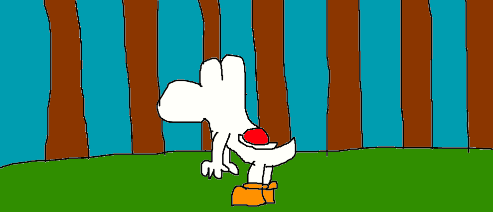 White Yoshi in the Amazon by Pokelander9999 on DeviantArt