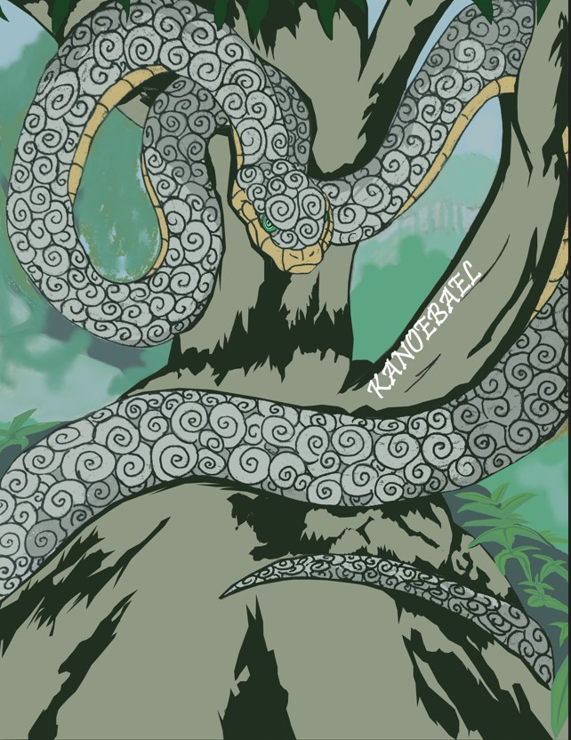 Naoki Cursed Snake by kanoebael on DeviantArt