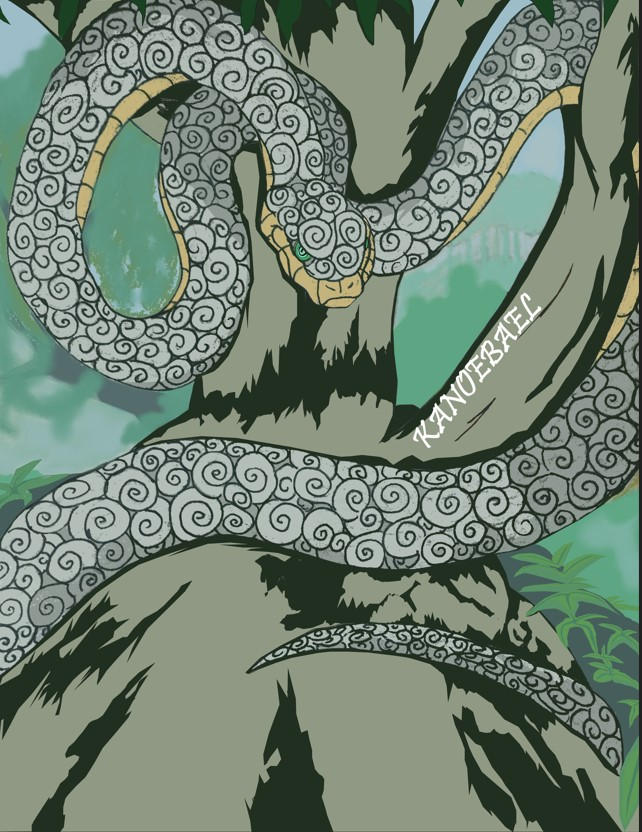 Naoki Cursed Snake by kanoebael on DeviantArt